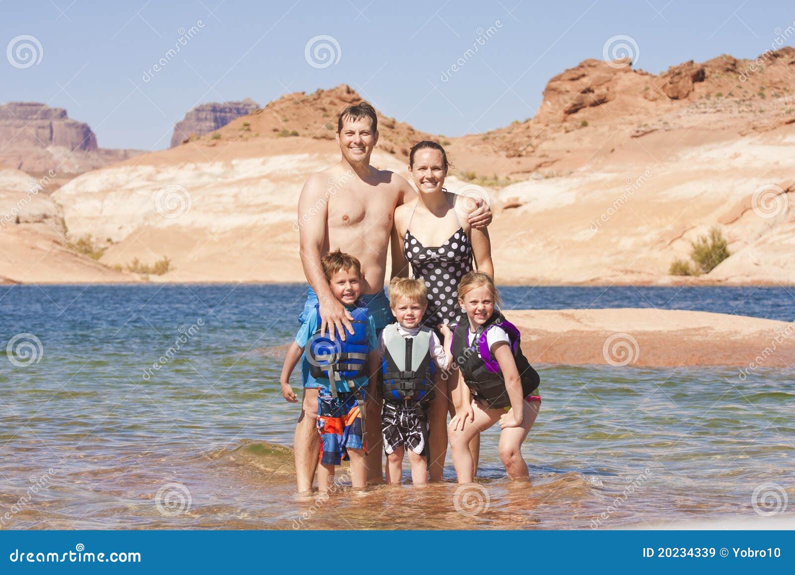 Family on a Fun Vacation Together Stock Image - Image of moments ...