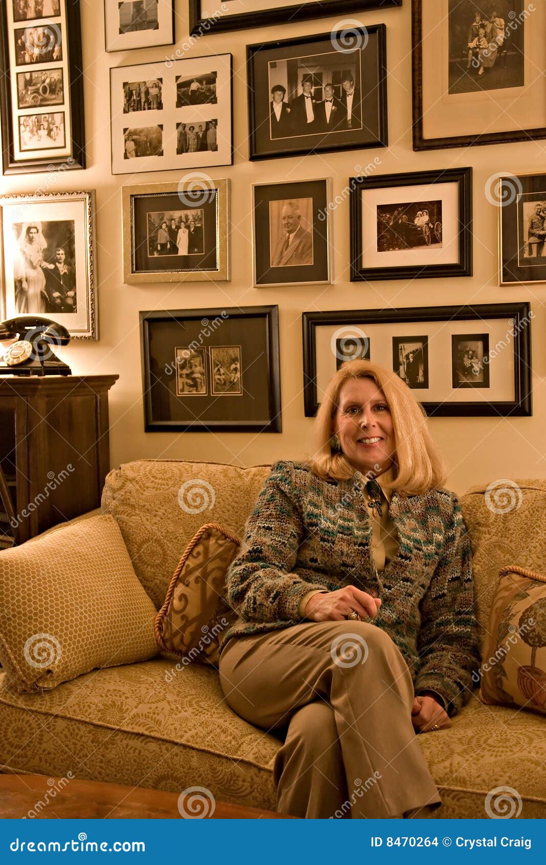 Family genealogy stock photo. Image of wall, room, photographs - 8470264