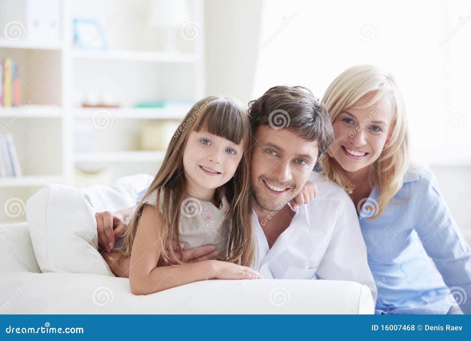 Family Happiness stock photo. Image of love, little, interior - 16007468