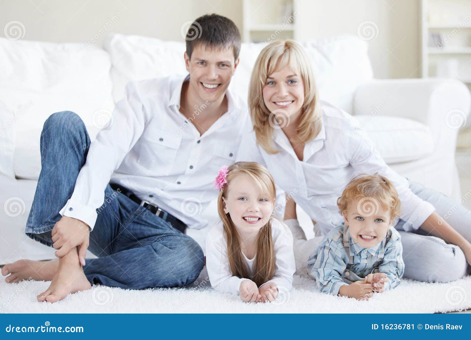 Family Happiness stock image. Image of interior, home - 16236781