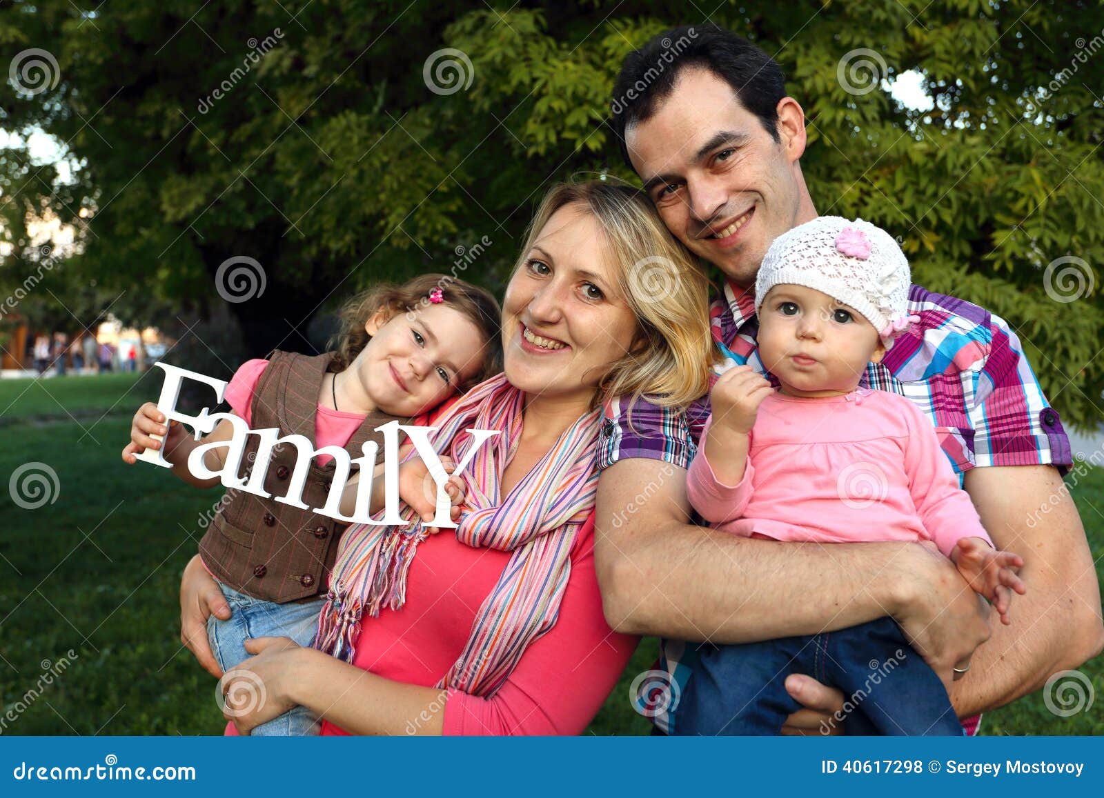Family stock photo. Image of face, plate, green, cheerful - 40617298