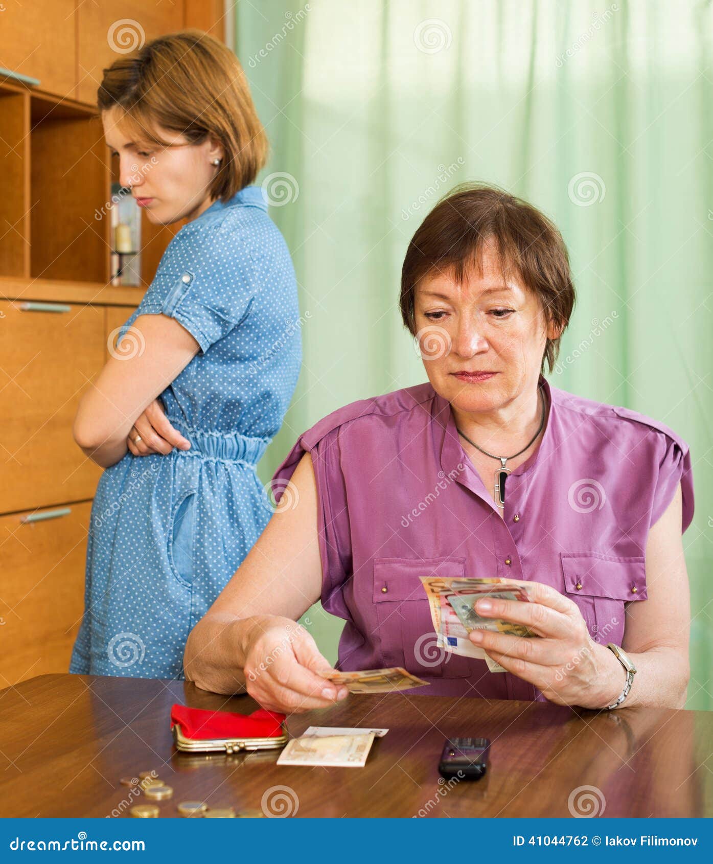 Family Having Financial Problems Stock Photo - Image of desperate ...