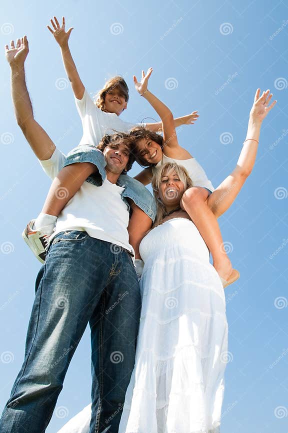 Family having fun stock photo. Image of look, mother - 11309098