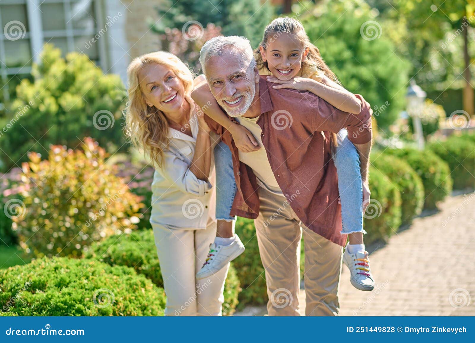 Family Having Fun Together and Looking Enjoyed Stock Photo - Image of ...