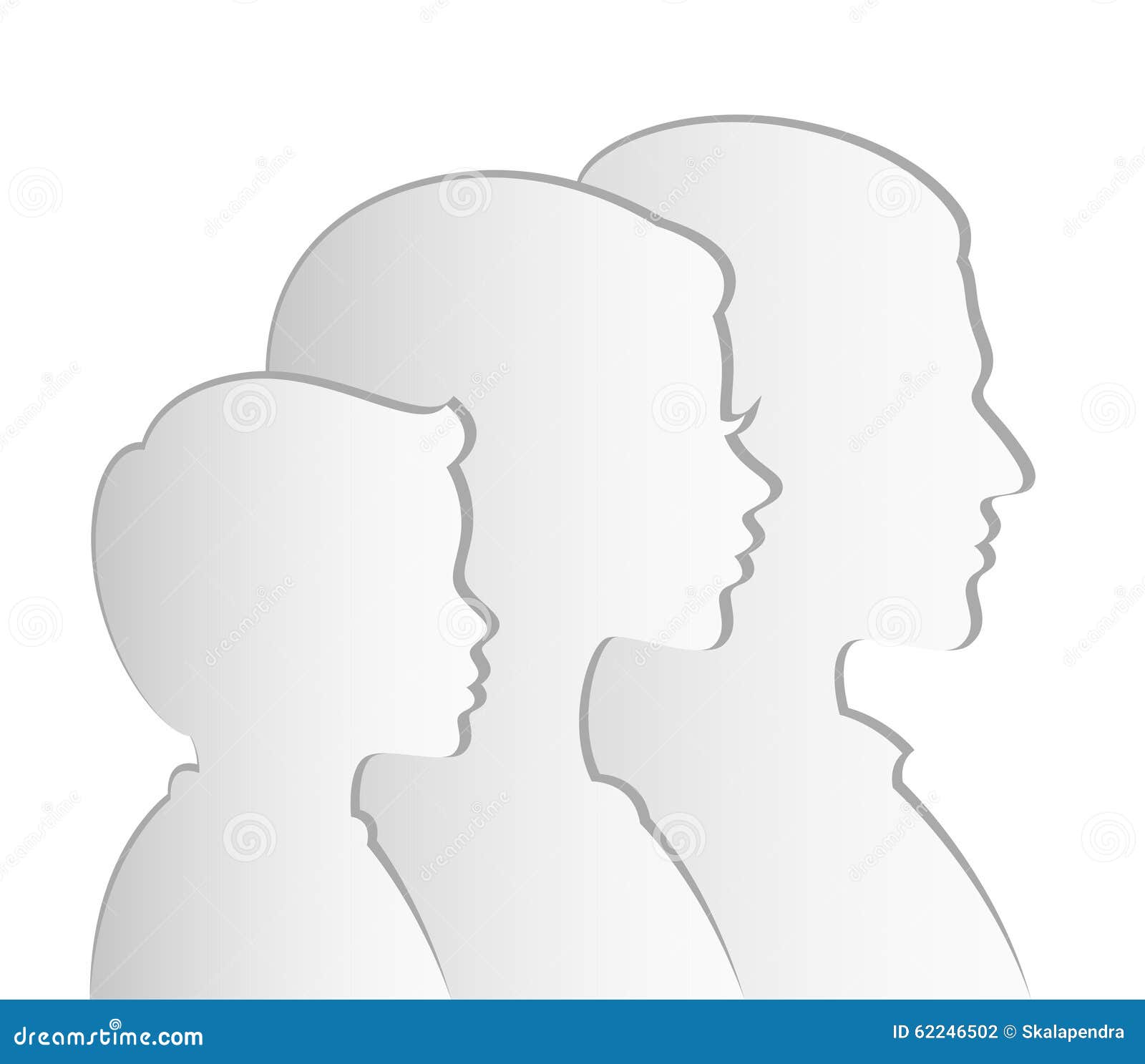 Family head stock vector. Illustration of abstract, parents - 62246502