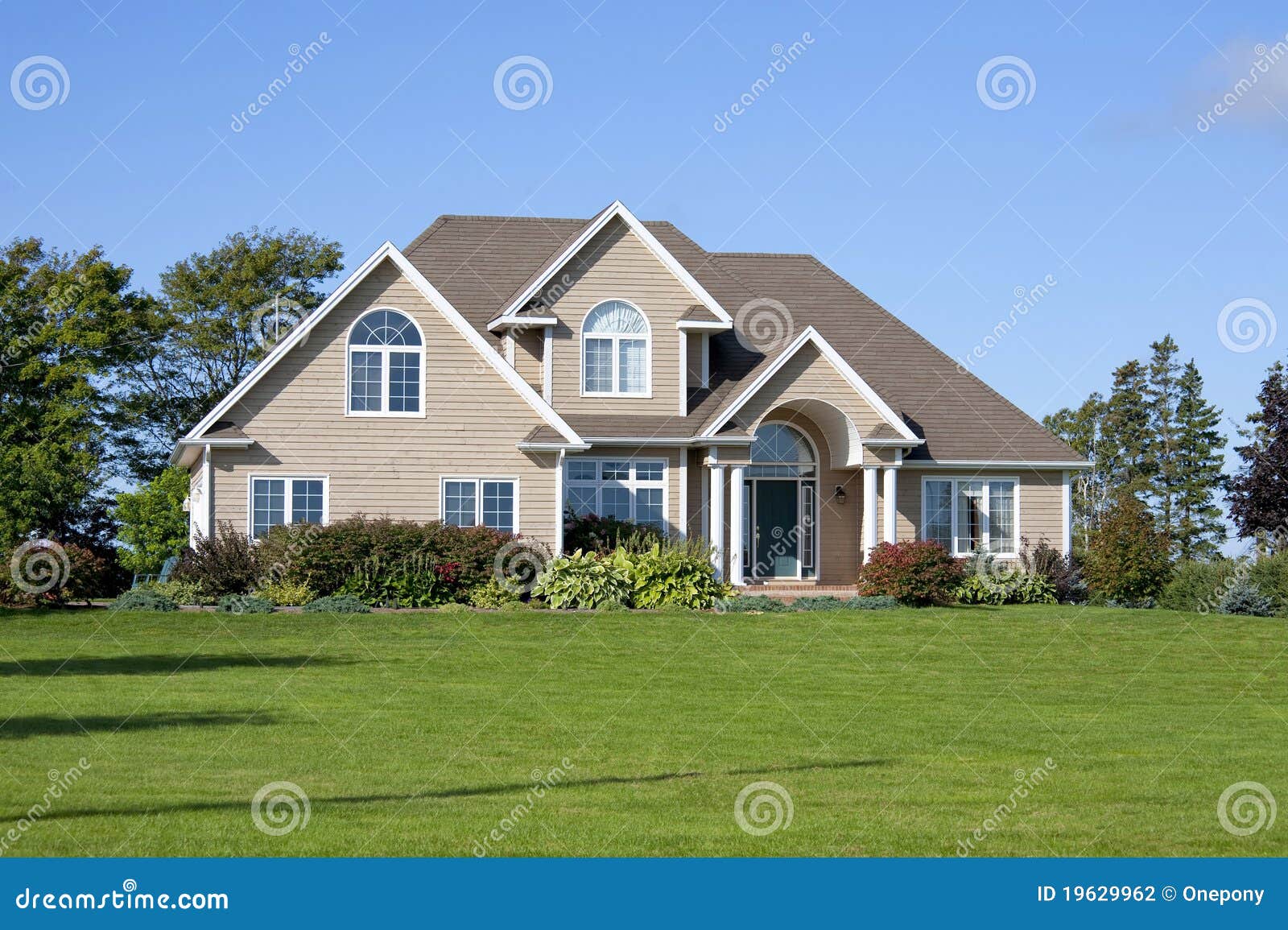 Family Home stock photo. Image of home, contemporary - 19629962