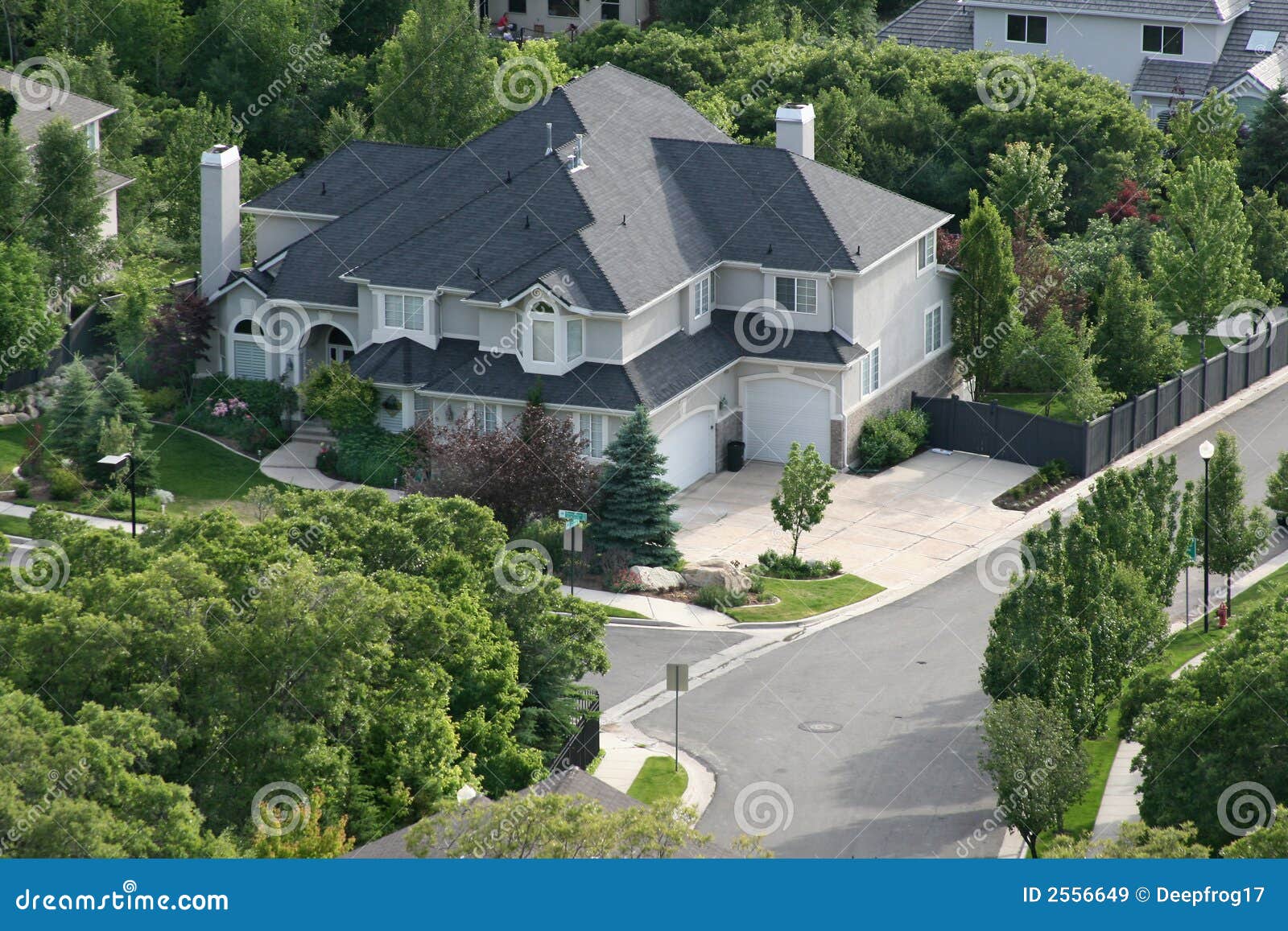 Family Home stock image. Image of large, modern, homestead - 2556649