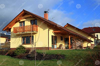 Family house stock image. Image of built, family, dwelling - 1659441