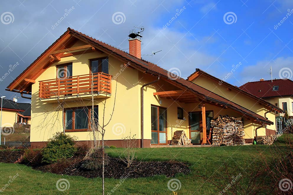 Family house stock image. Image of built, family, dwelling - 1659441