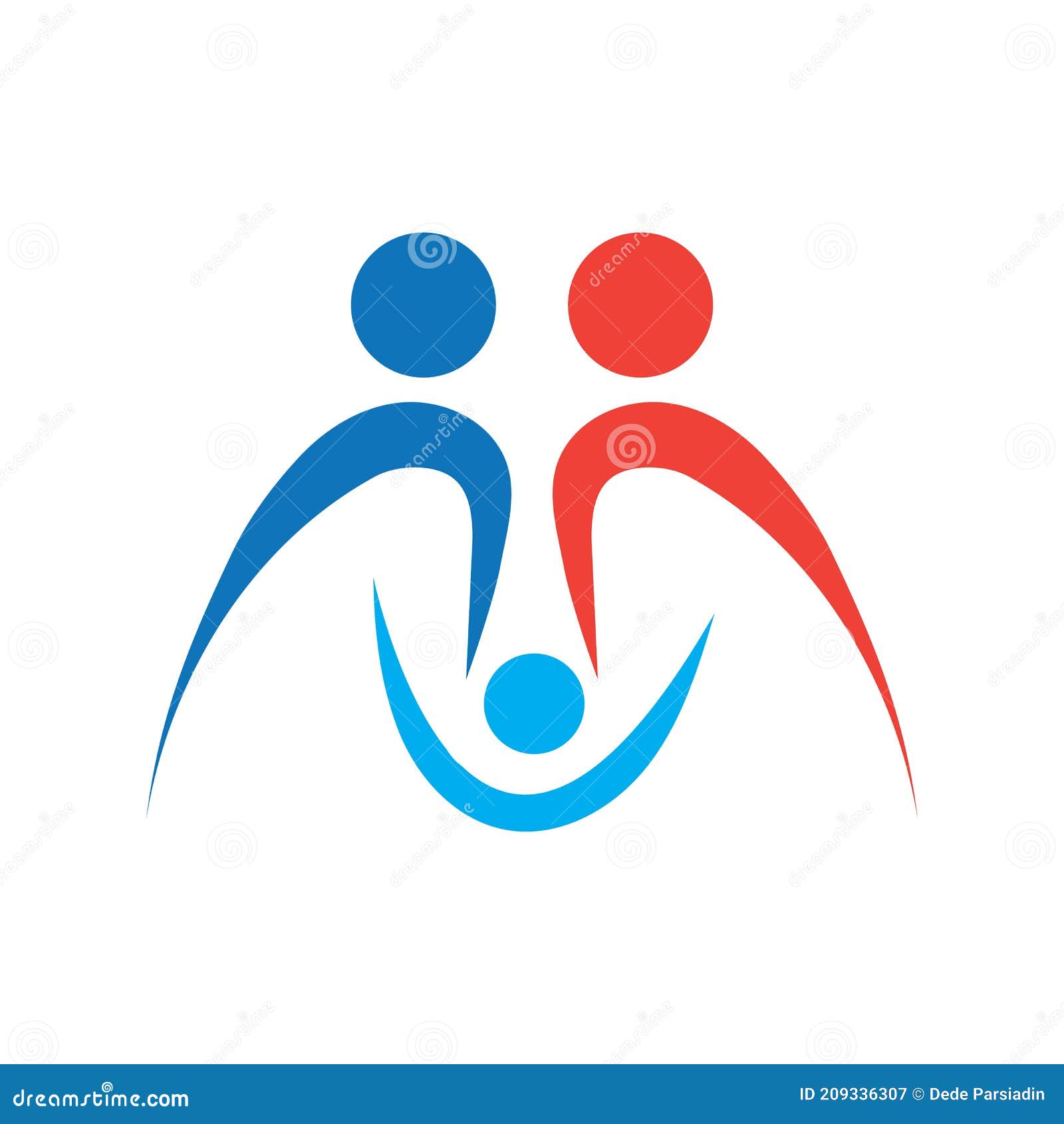 Family Icon Design Template Vector Graphic Illustration Stock ...