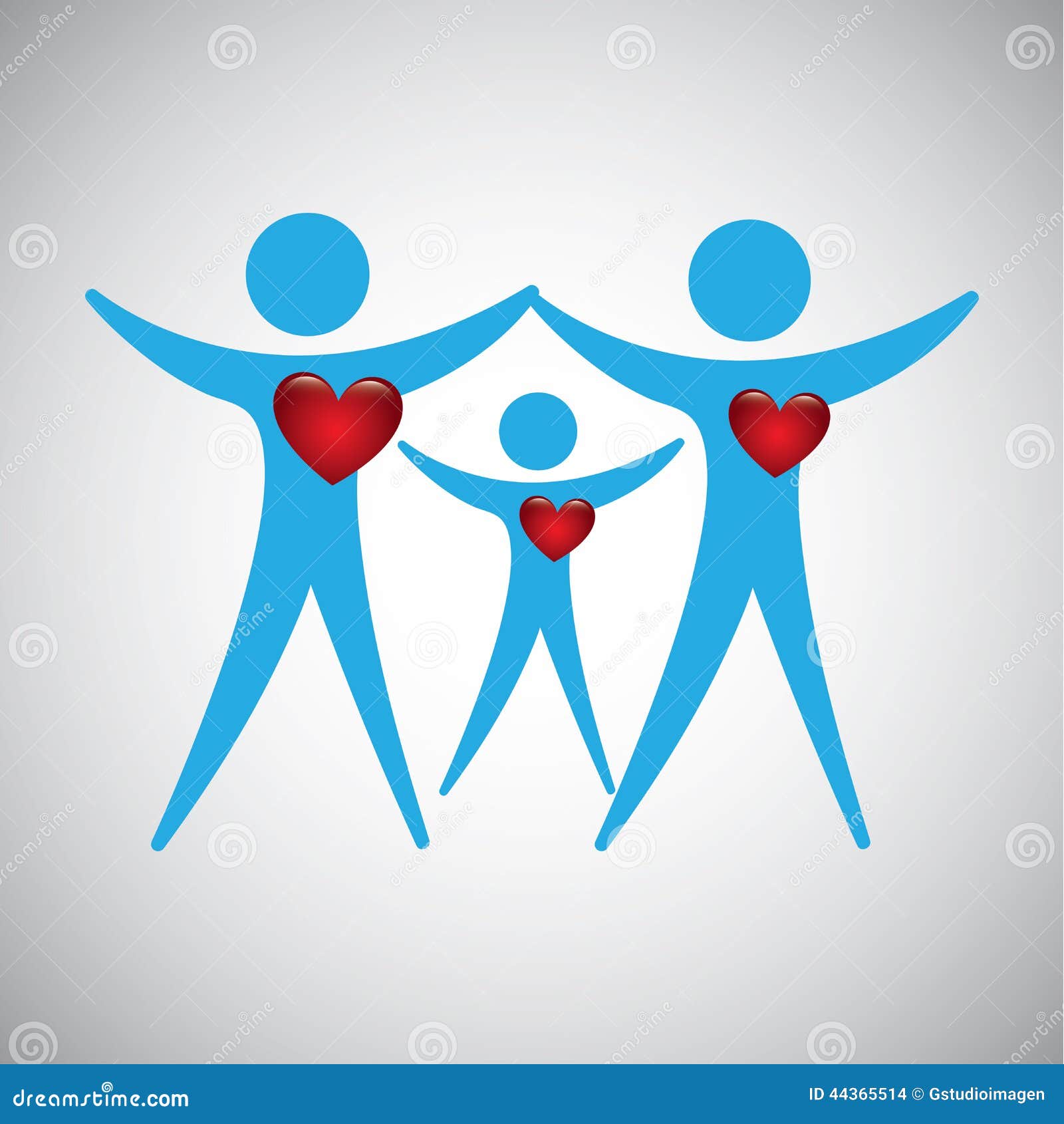 Family icon stock vector. Illustration of together, care - 44365514