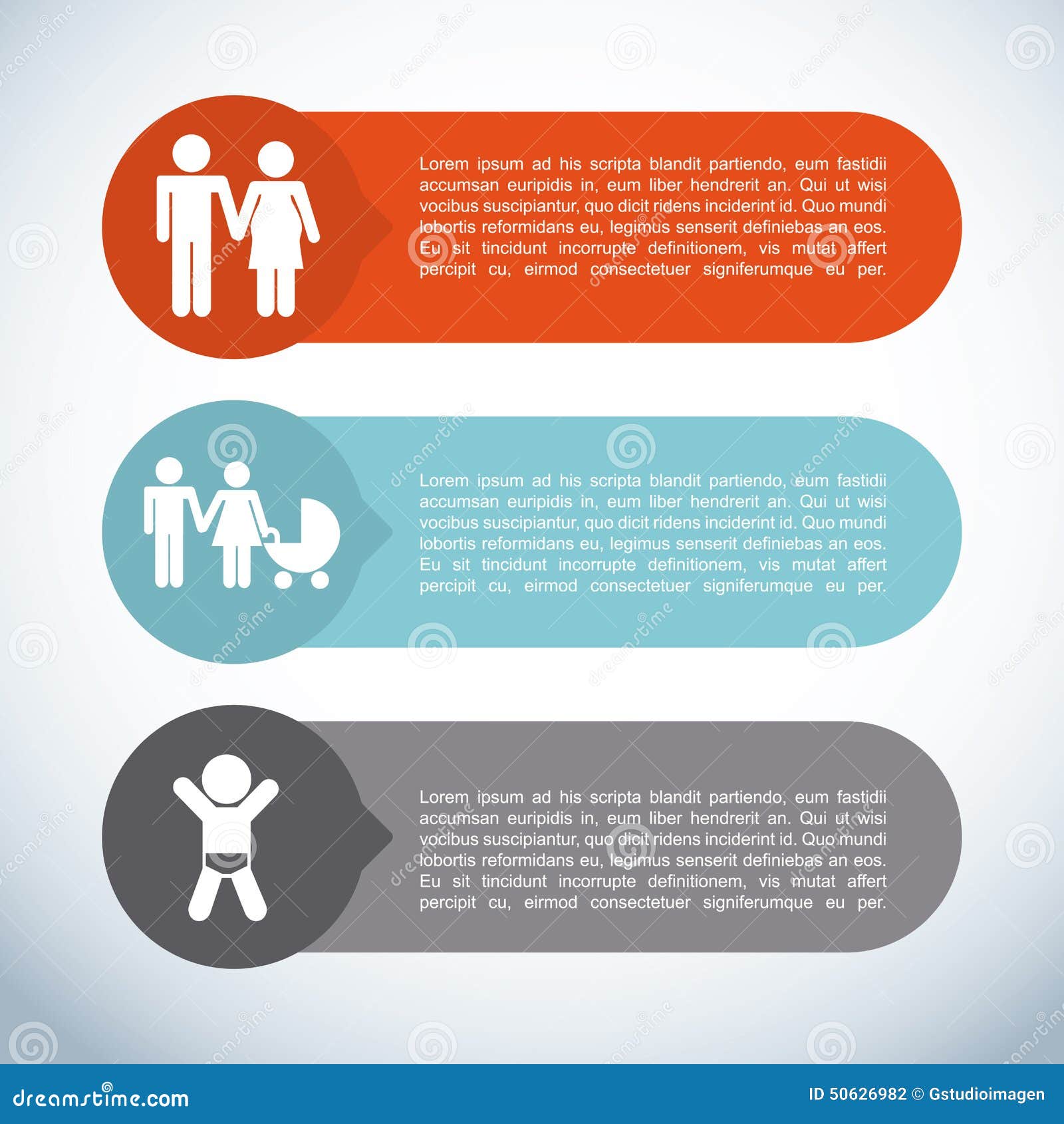 Set Of Family Infographic Elements Vector Illustration | CartoonDealer ...