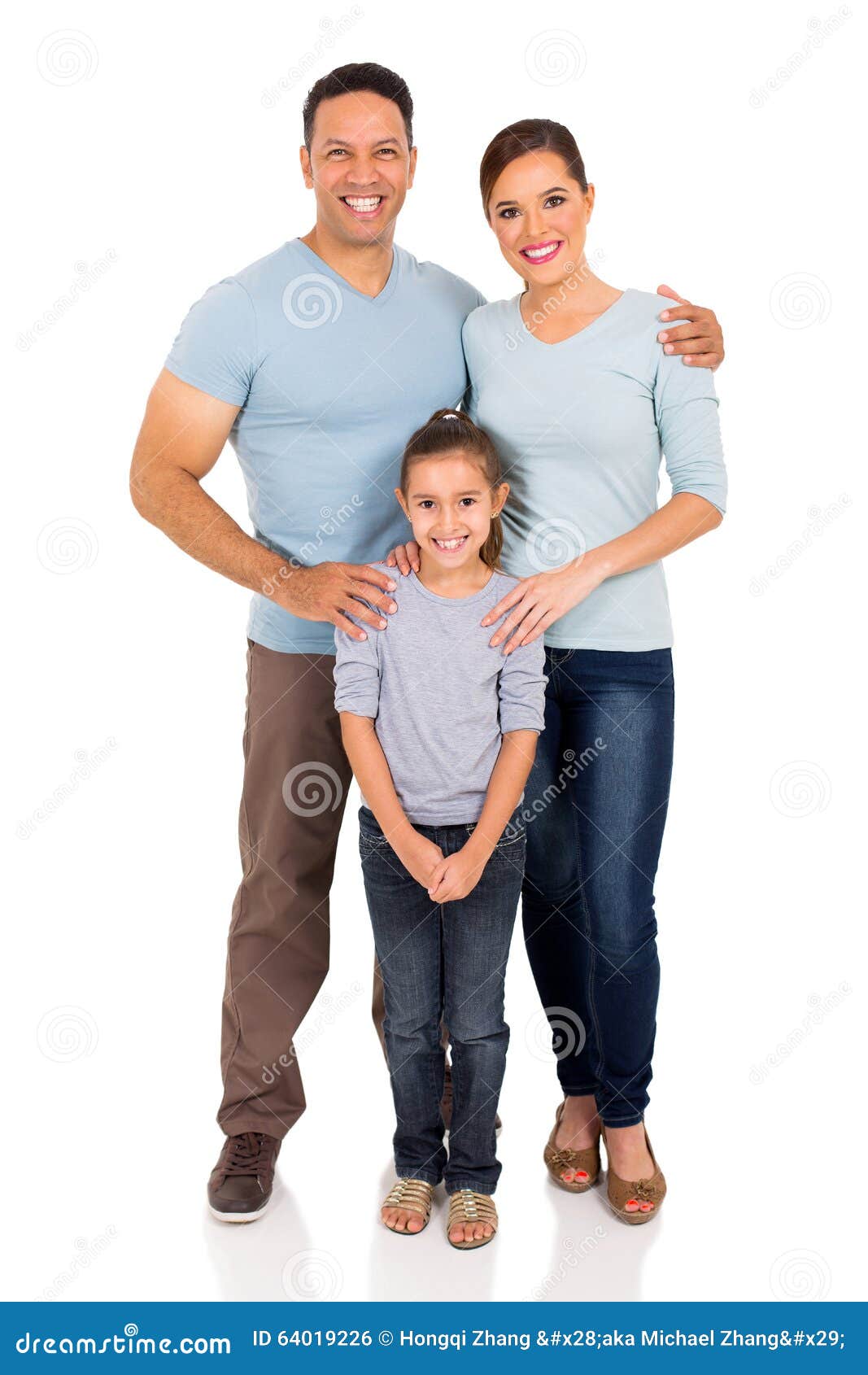 Family isolated stock photo. Image of looking, child - 64019226