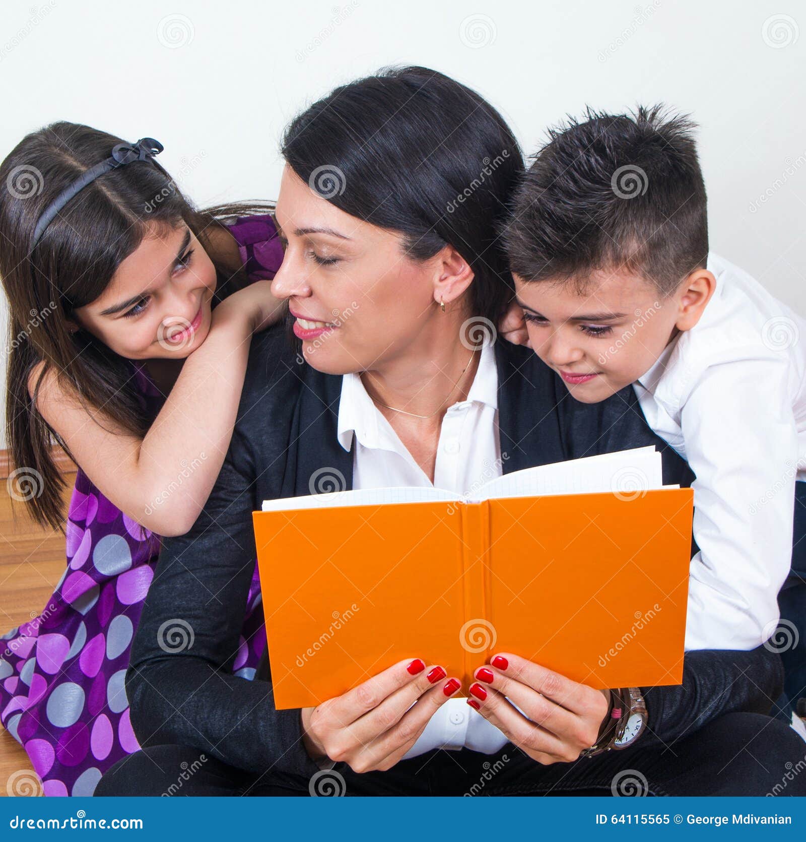 Family learning together stock image. Image of leasure - 64115565