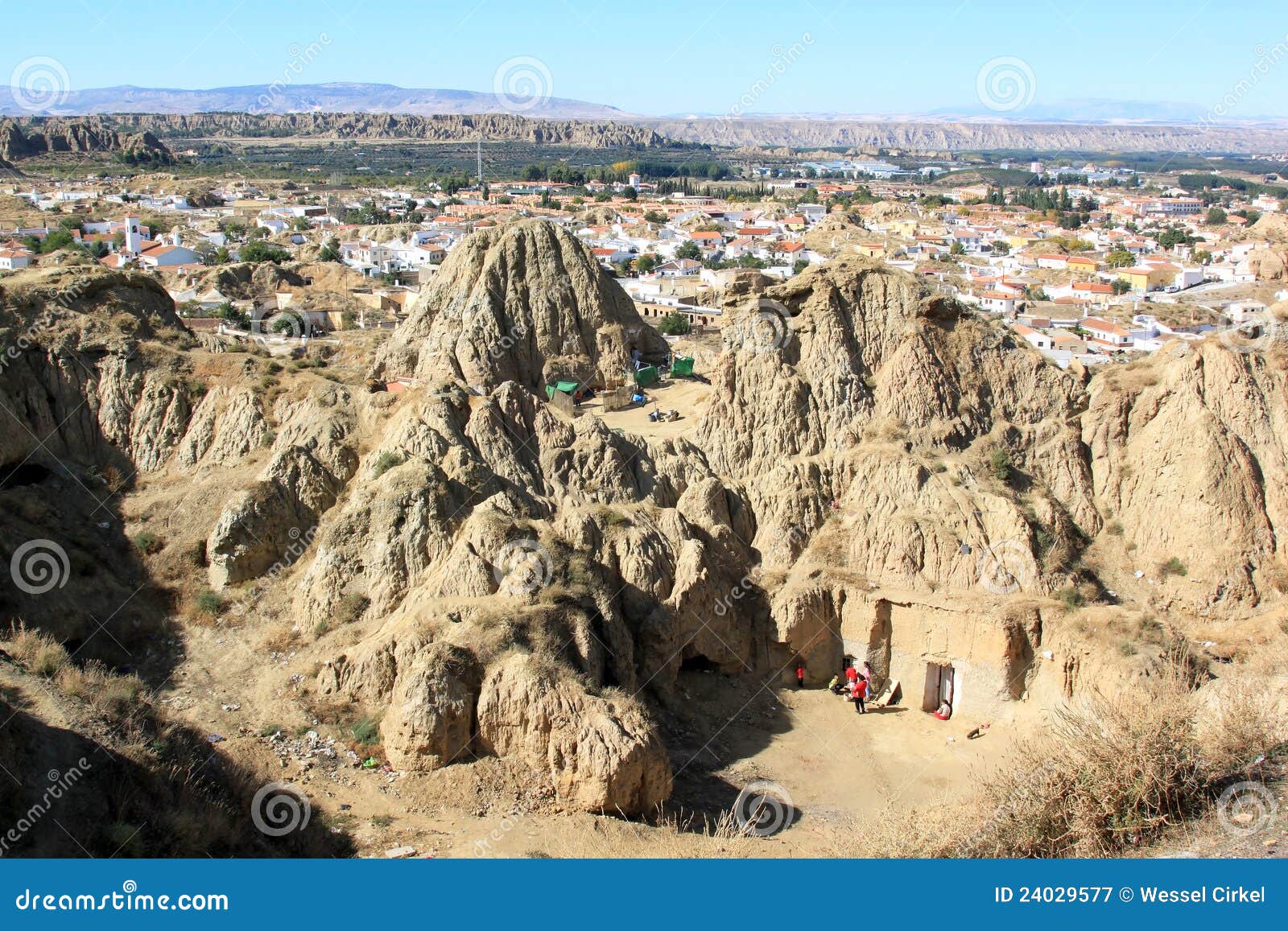 Family Life between the Mounts in Guadix, Spain Editorial Photography ...