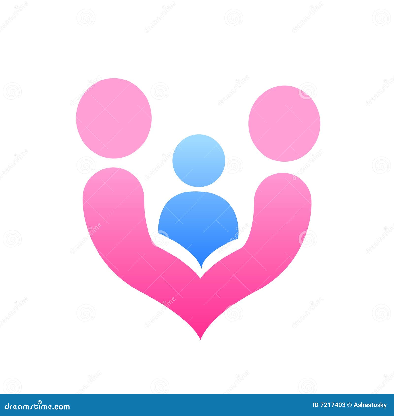 Family Love Design Logo Vector Stock Vector - Illustration of lovely ...