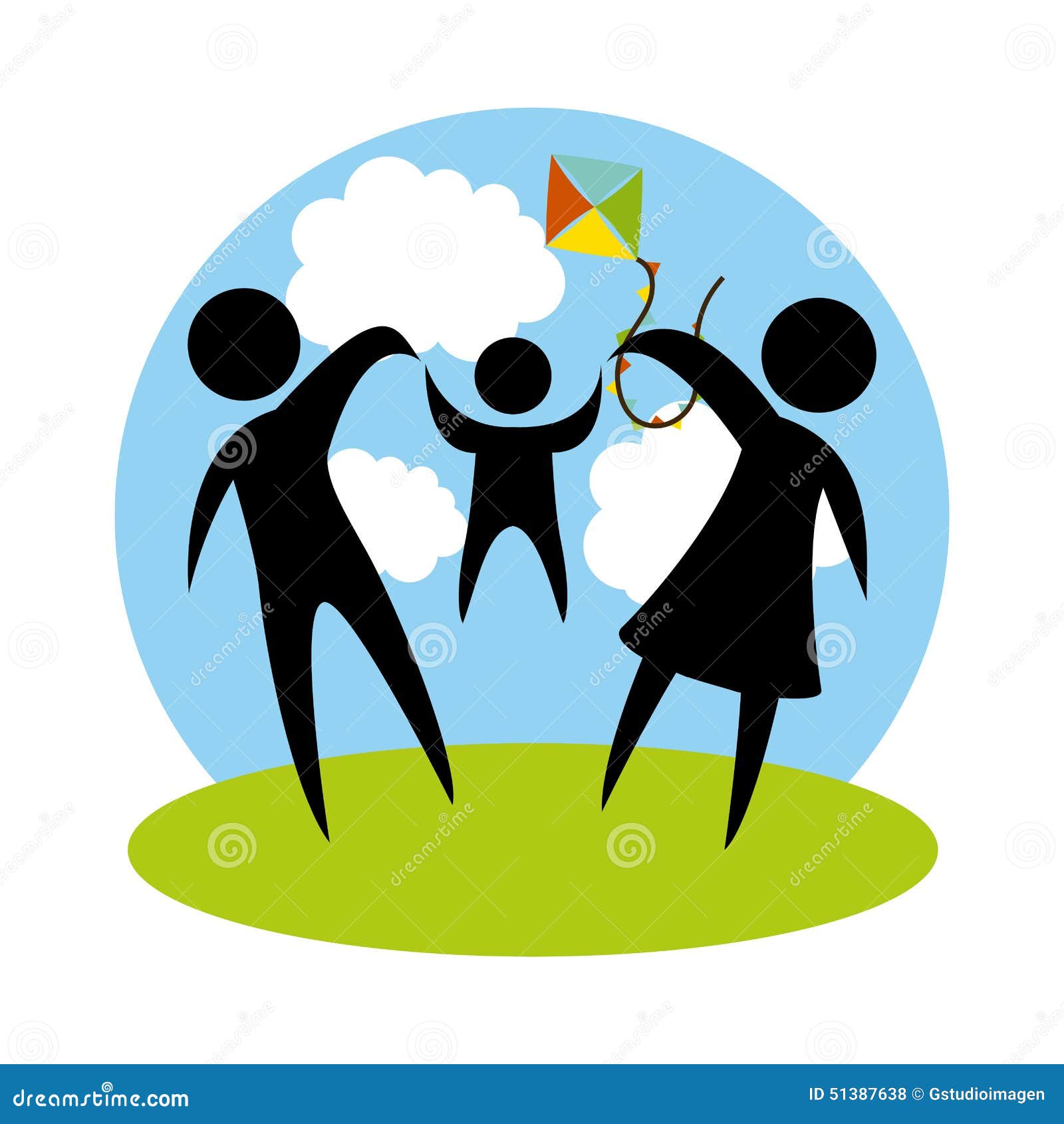Family love stock vector. Illustration of graphic, modern - 51387638