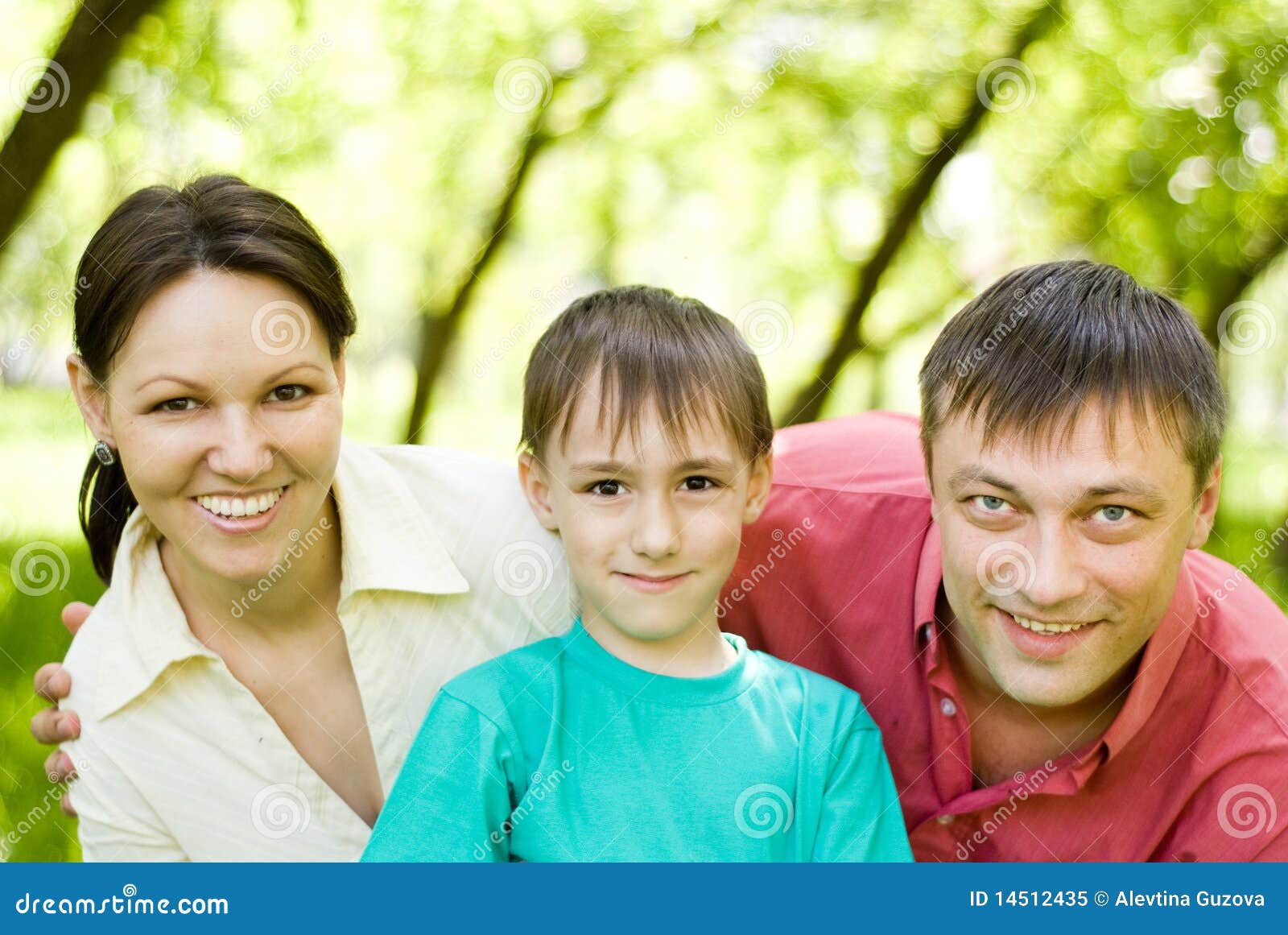 Family on the nature stock image. Image of love, kindness - 14512435