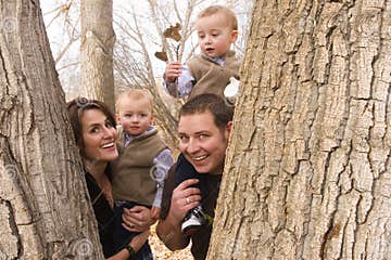 Family in nature stock photo. Image of wife, baby, parents - 1856636