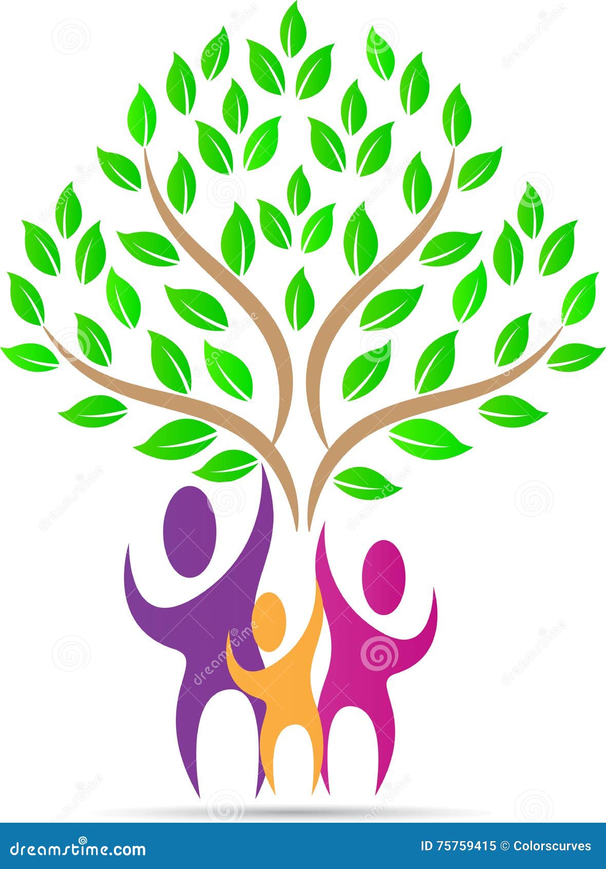 Family Tree With People Clipart Pics