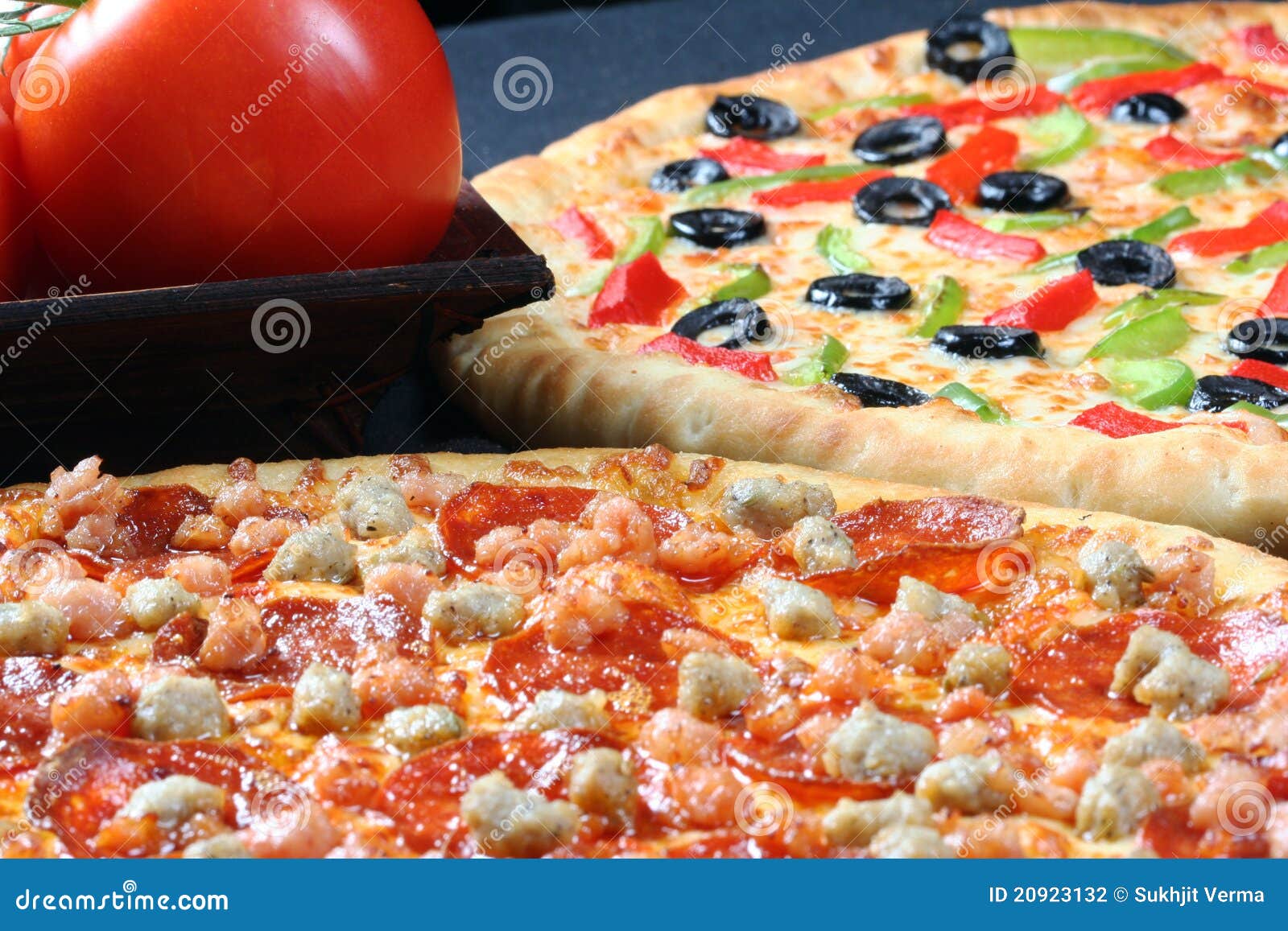Family pizza combo stock photo. Image of cheese, oven - 20923132