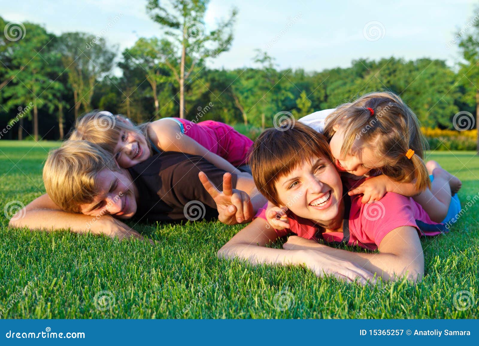 Family playing stock image. Image of love, curious, laughing - 15365257