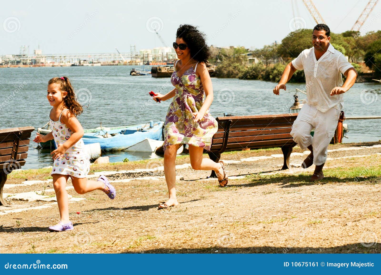 Family playing around stock image. Image of outdoors - 10675161