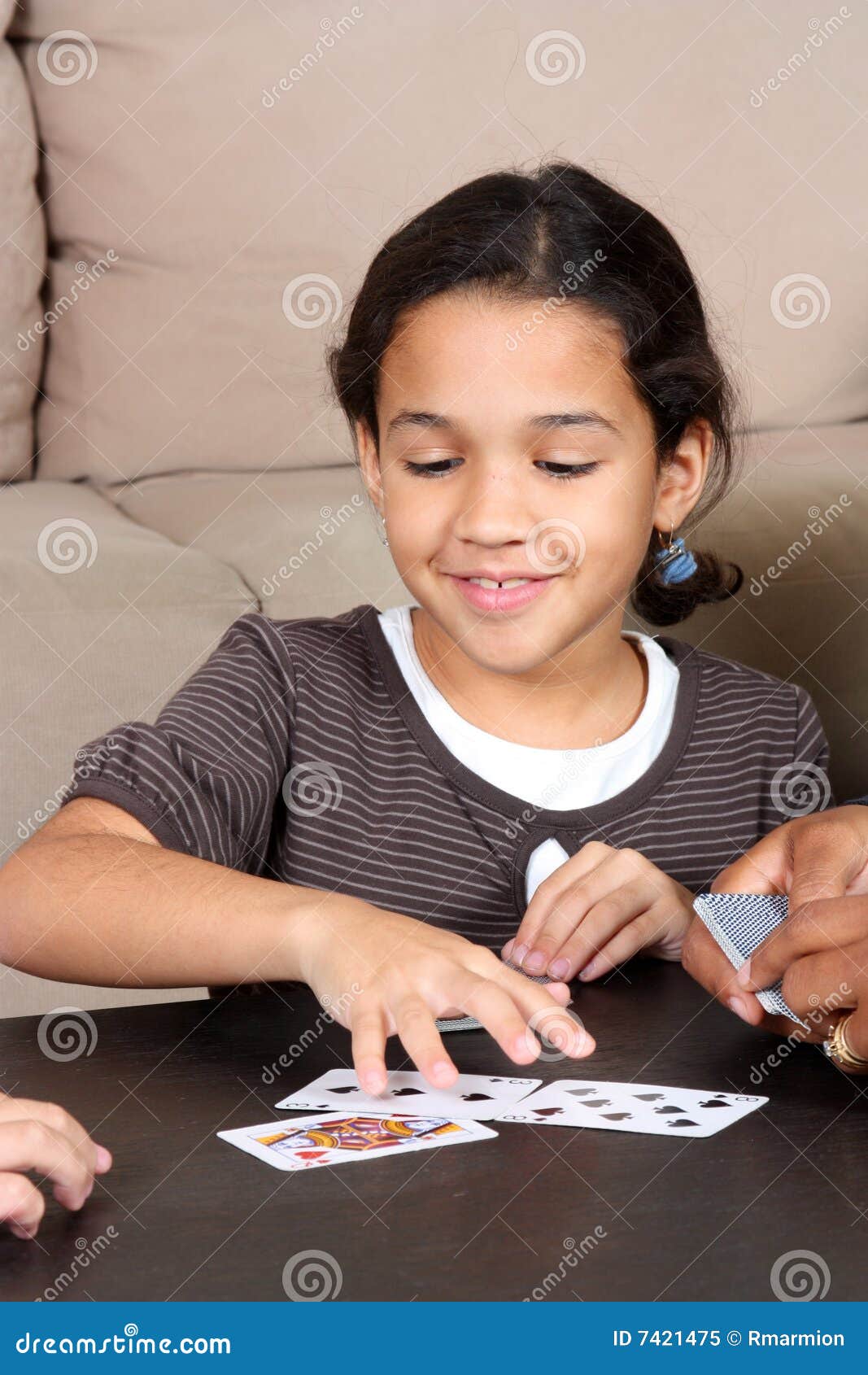 Family Playing Cards stock image. Image of sister, deck - 7421475