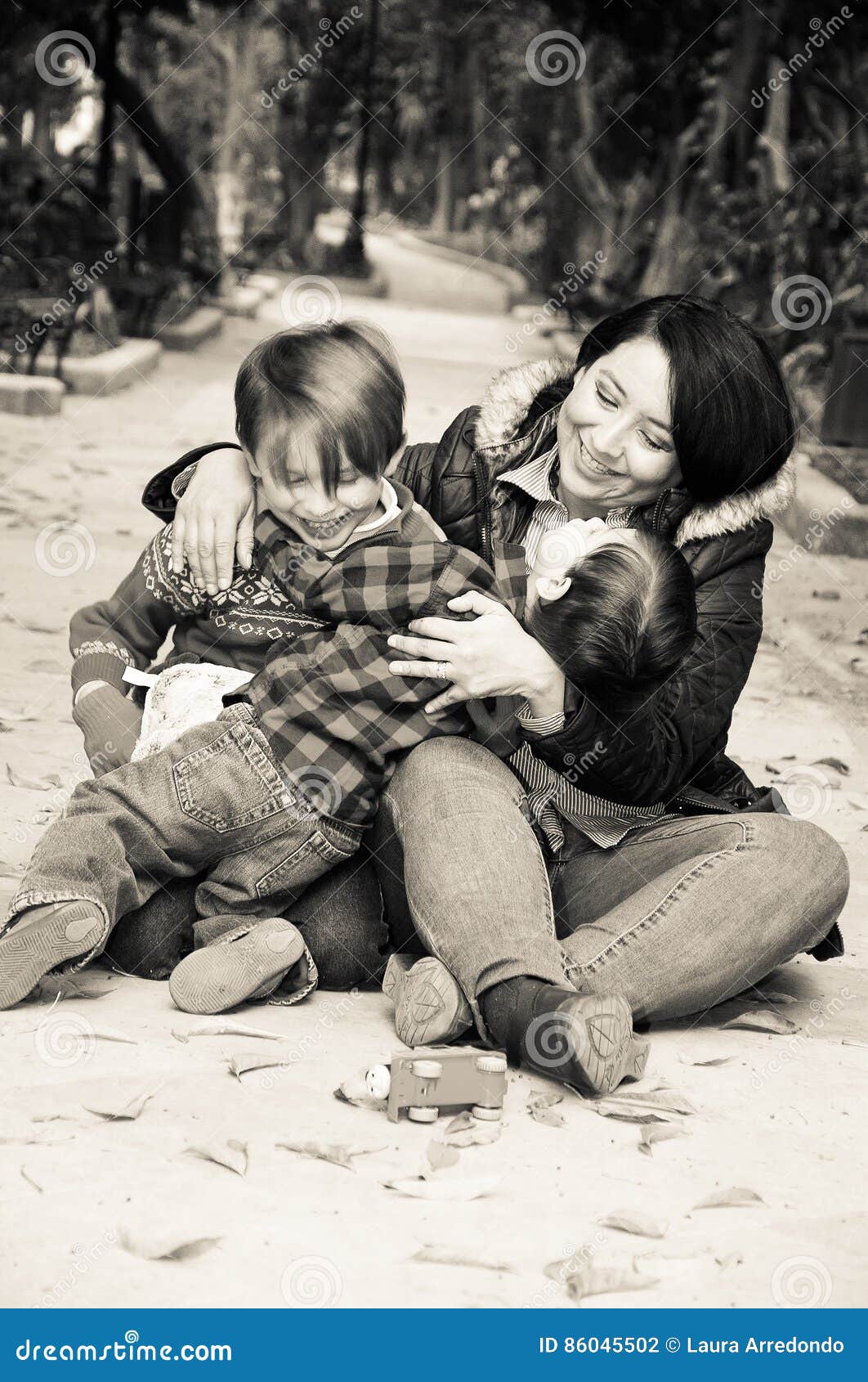 Happy Family playing editorial photography. Image of sepia - 86045502