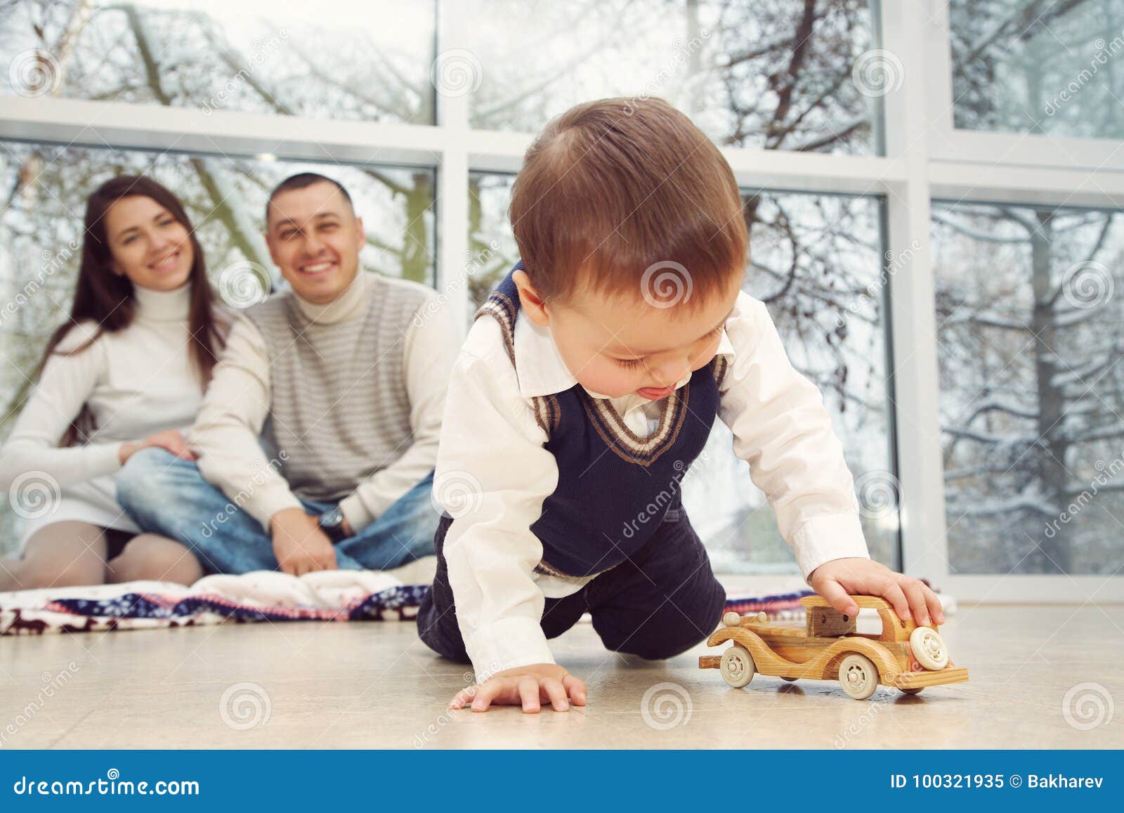 Family playing at home stock image. Image of game, white - 100321935