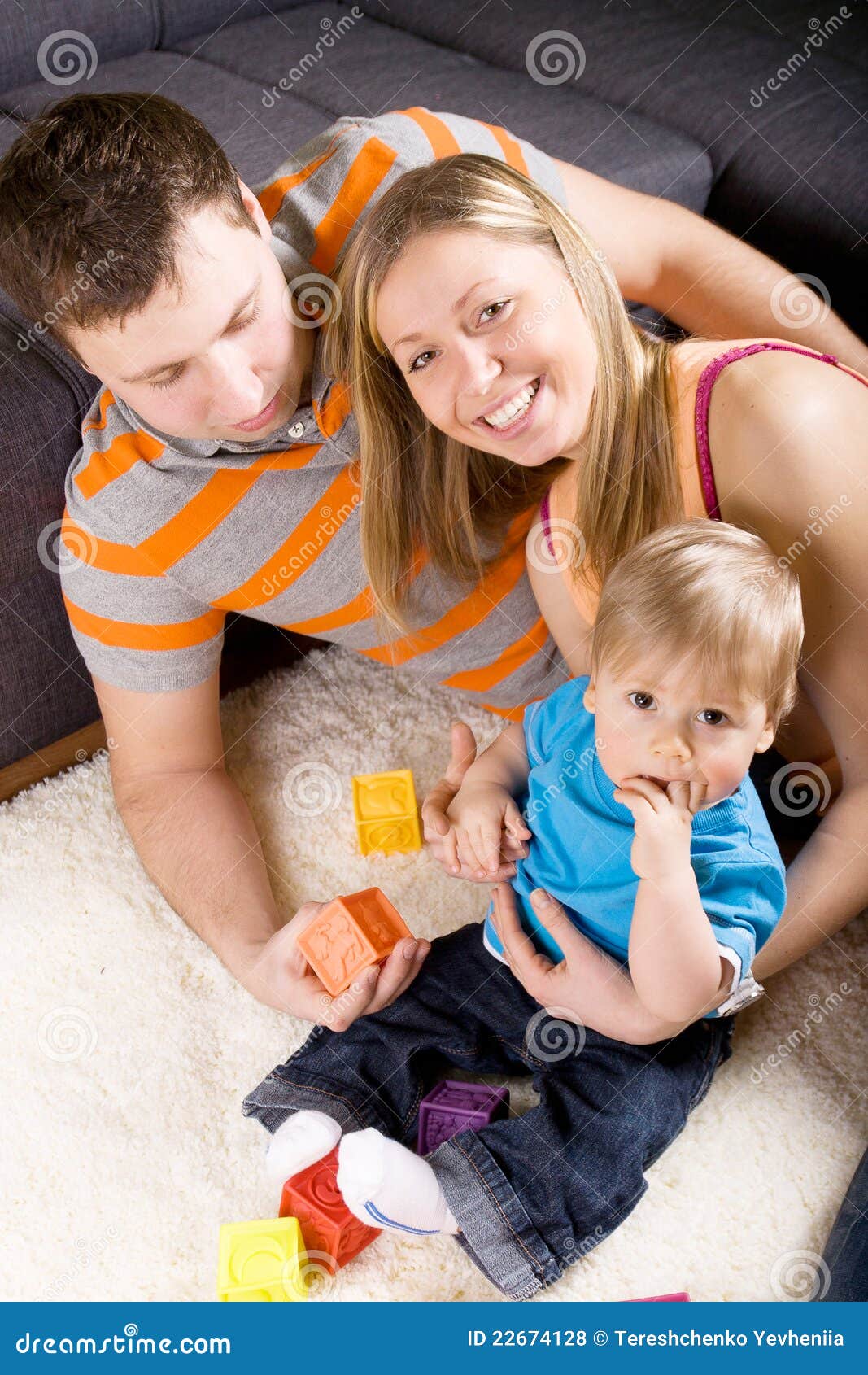 Family playing together. stock photo. Image of group - 22674128