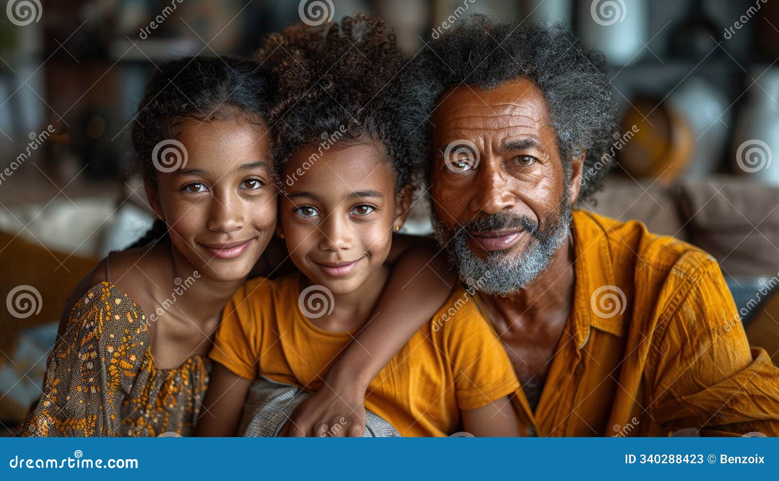 A Family Portrait with Multiple Generations Diverse and Inclusive Stock ...