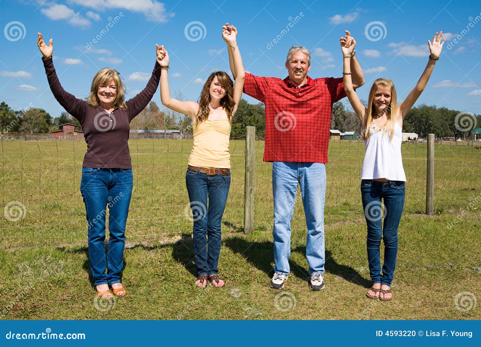 Family Praise & Joy stock photo. Image of banner, hands - 4593220