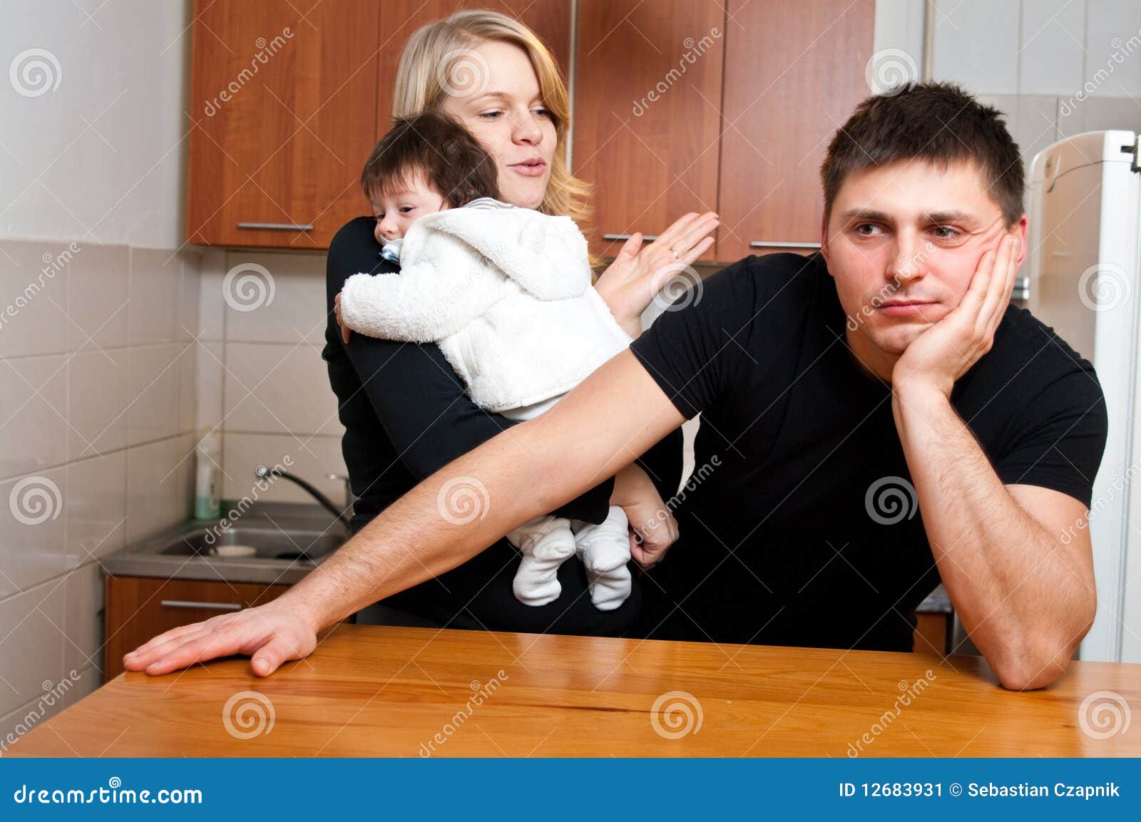 Family problems stock image. Image of conflict, complain - 12683931
