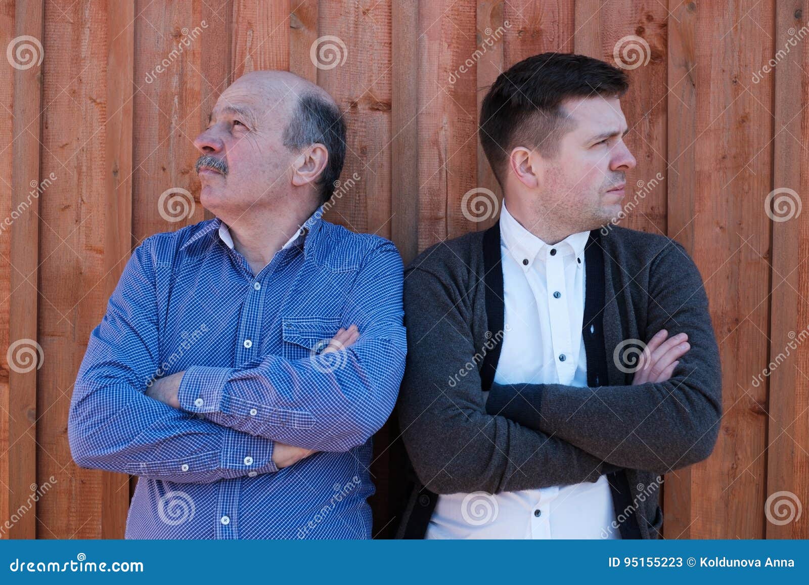 Family Problems between Son and Father Stock Image - Image of handsome ...