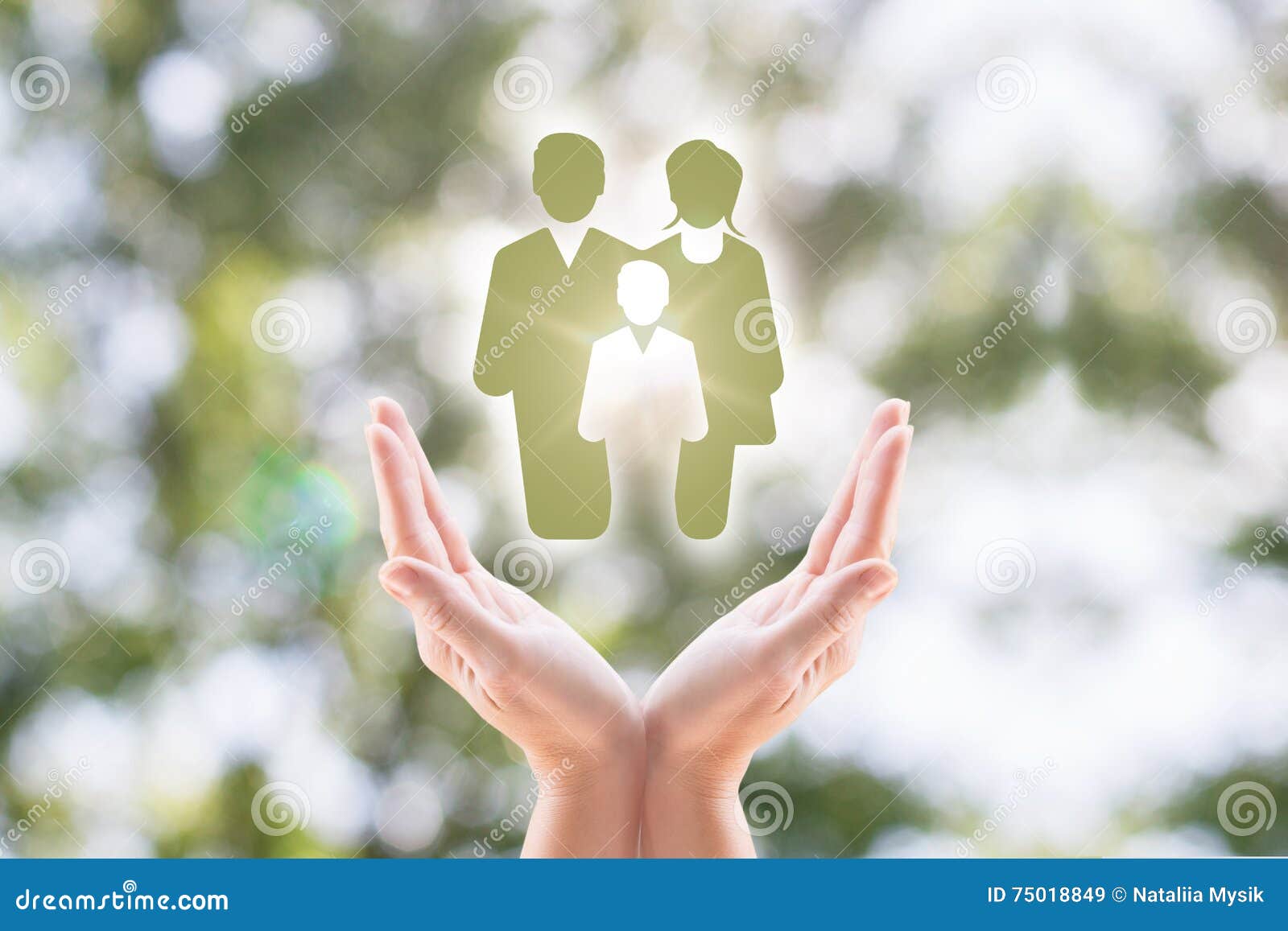 Family protection stock image. Image of concept, happiness - 75018849