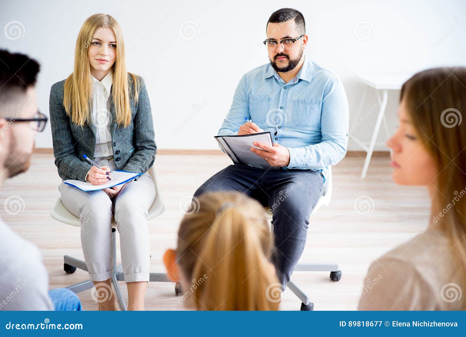 Family with psychologist stock image. Image of family - 89818677