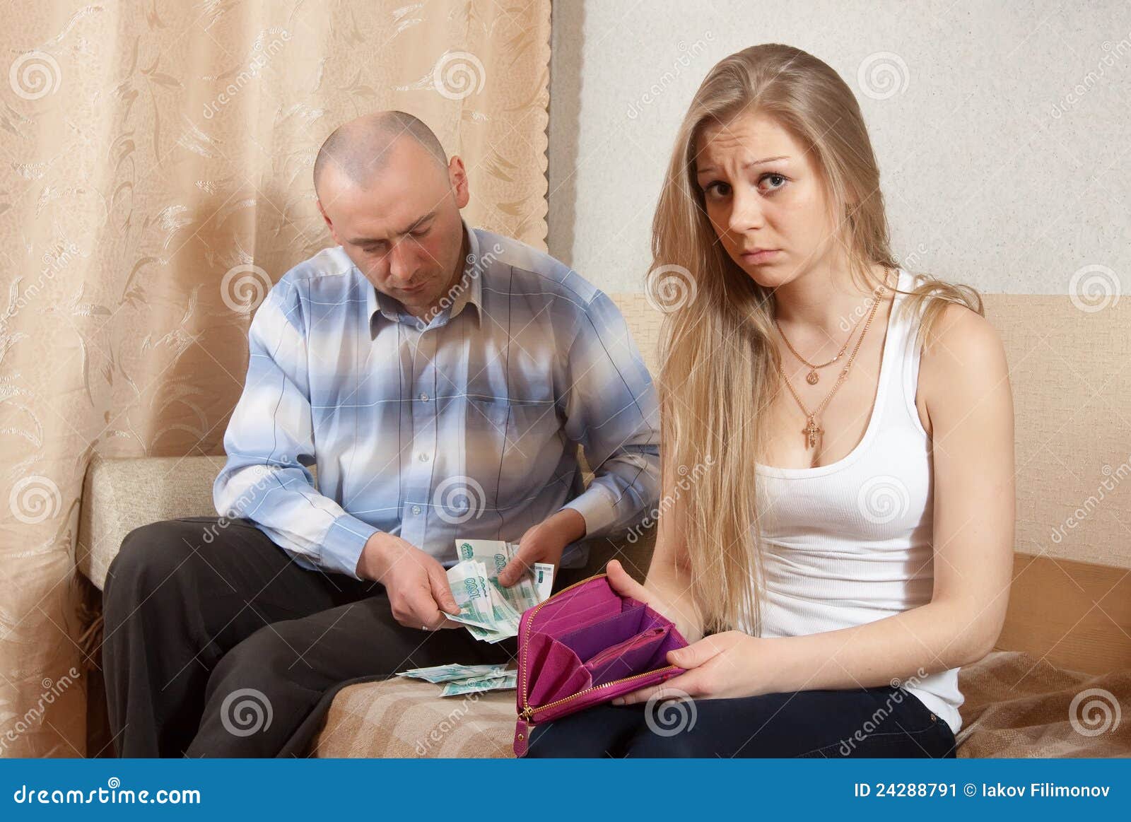 Family quarrel over money stock image. Image of family - 24288791
