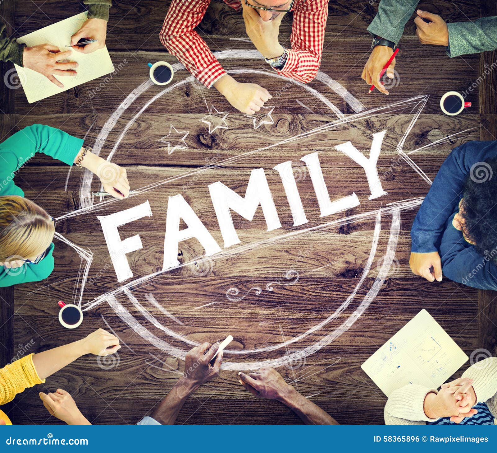 Family Relationship Parenting Generation Concept Stock Photo - Image of ...