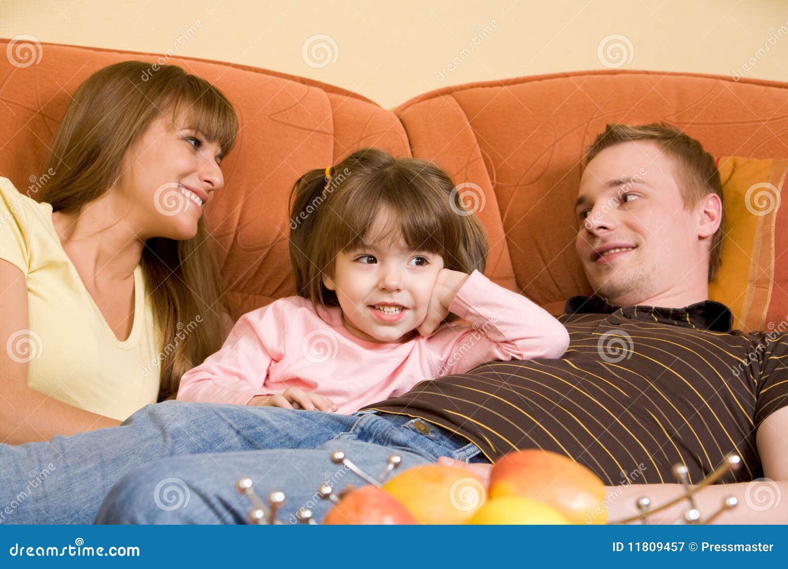 Family relaxing stock image. Image of joyful, mother - 11809457