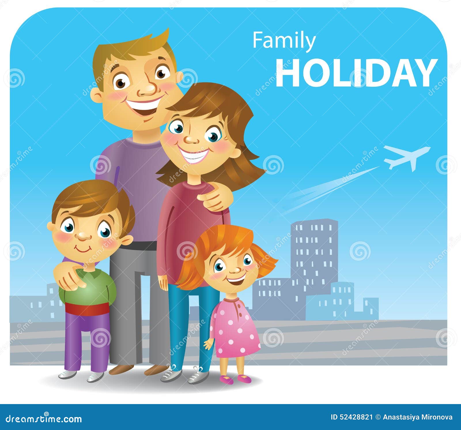 Family rest stock vector. Illustration of father, adult - 52428821