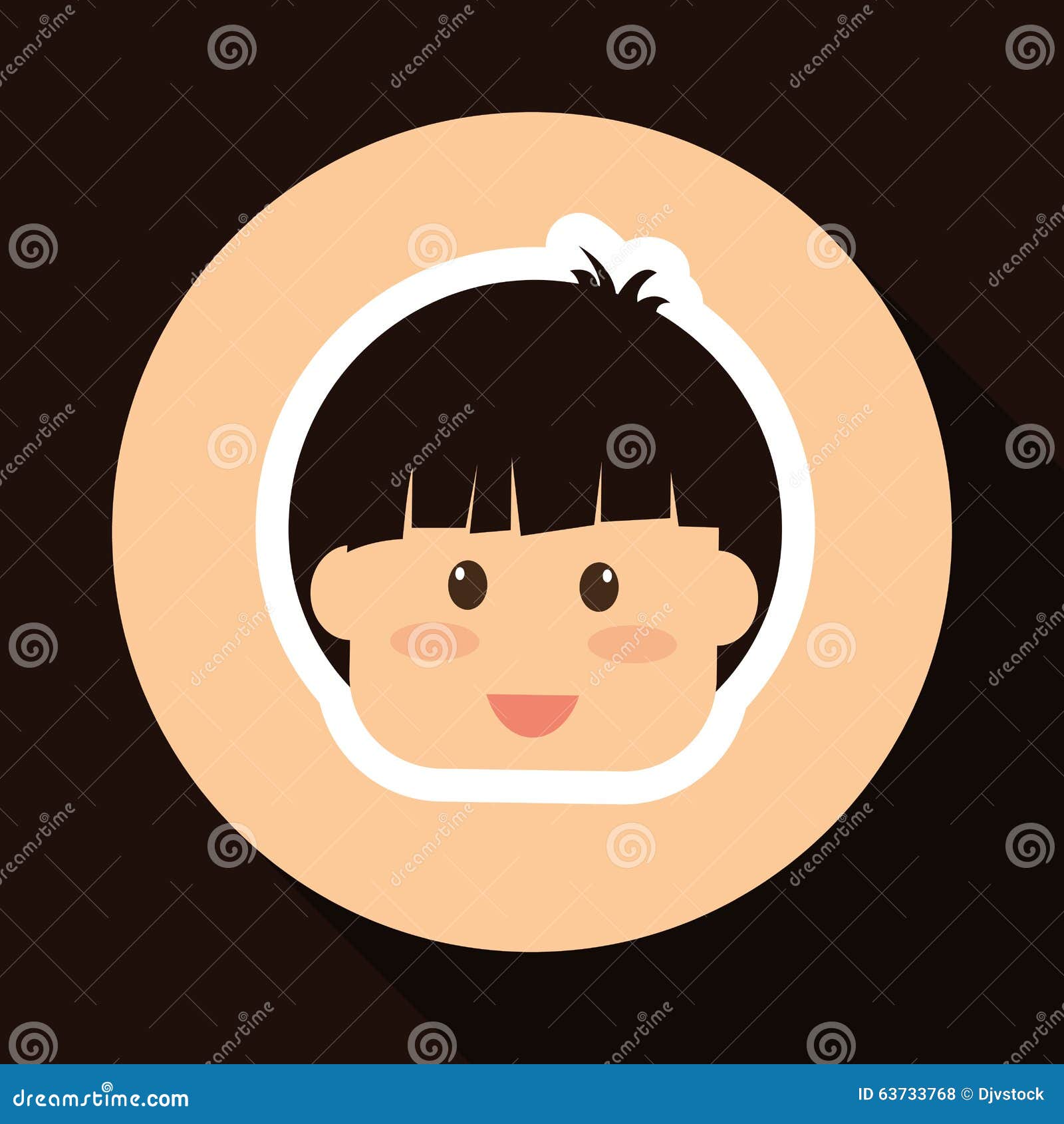 Family and roles design stock vector. Illustration of family - 63733768