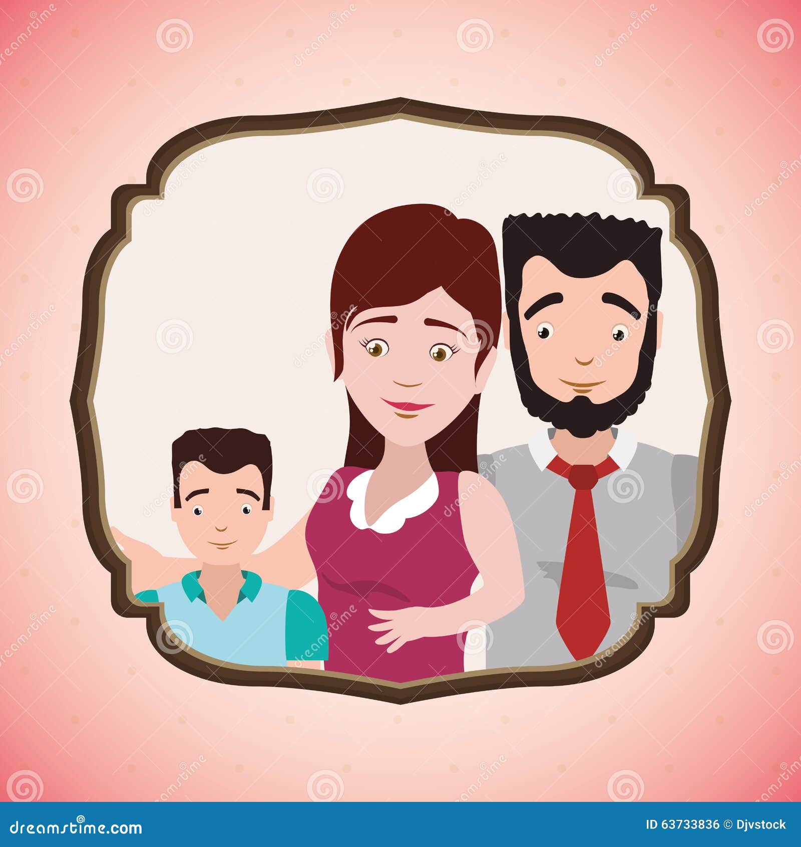 Family Roles Abstract Concept Vector Illustrations. | CartoonDealer.com ...