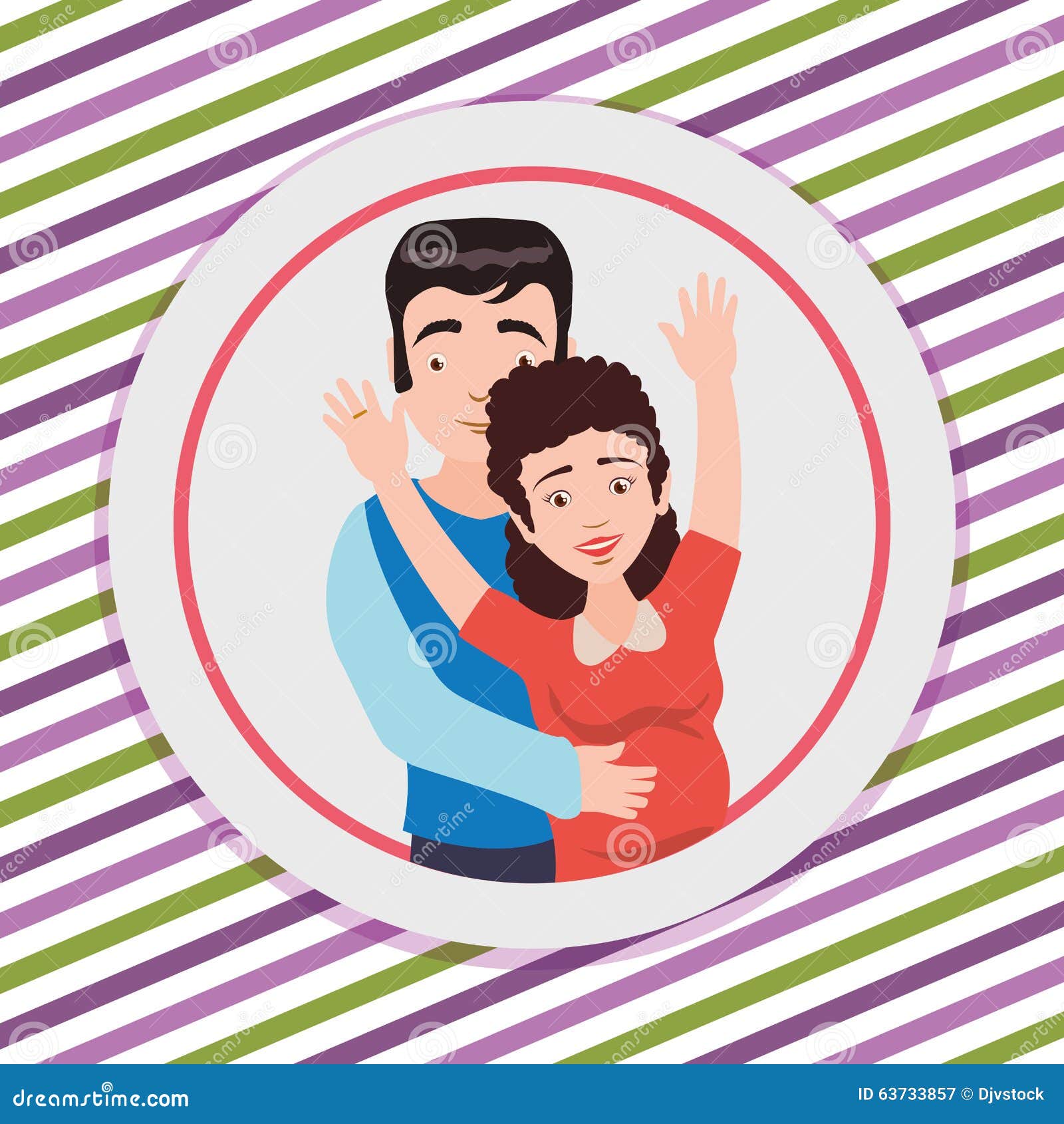 Family and roles design stock vector. Illustration of date - 63733857