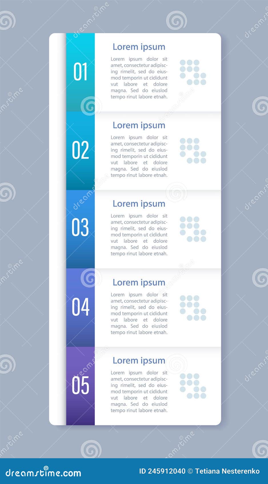Family Routine Infographic Chart Design Template Vector Illustration ...