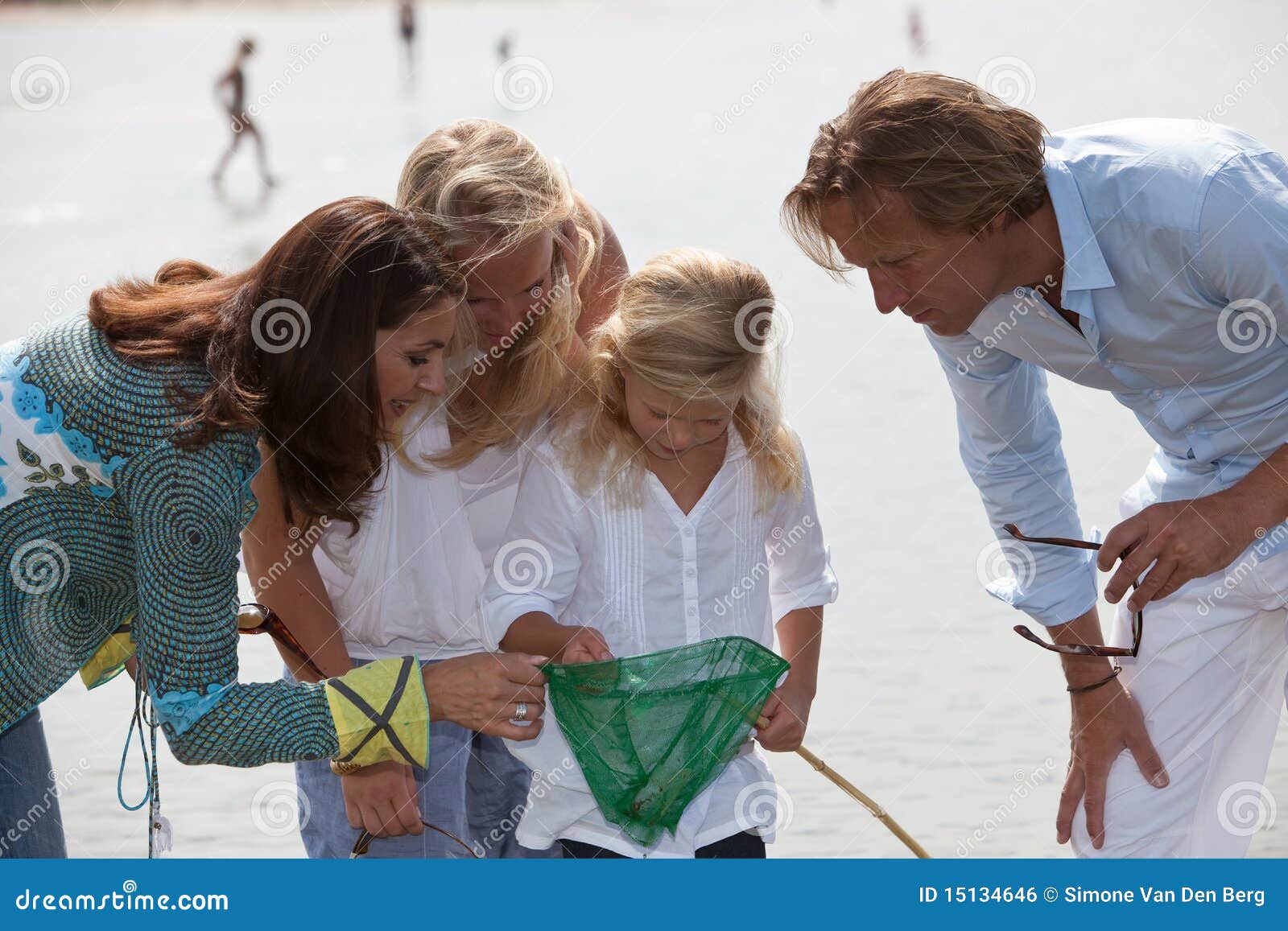 Family by the seaside stock photo. Image of happy, smiling - 15134646