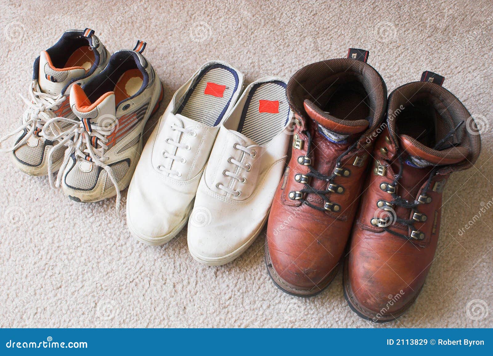 Family Shoes stock image. Image of brogans, foot, fashion - 2113829