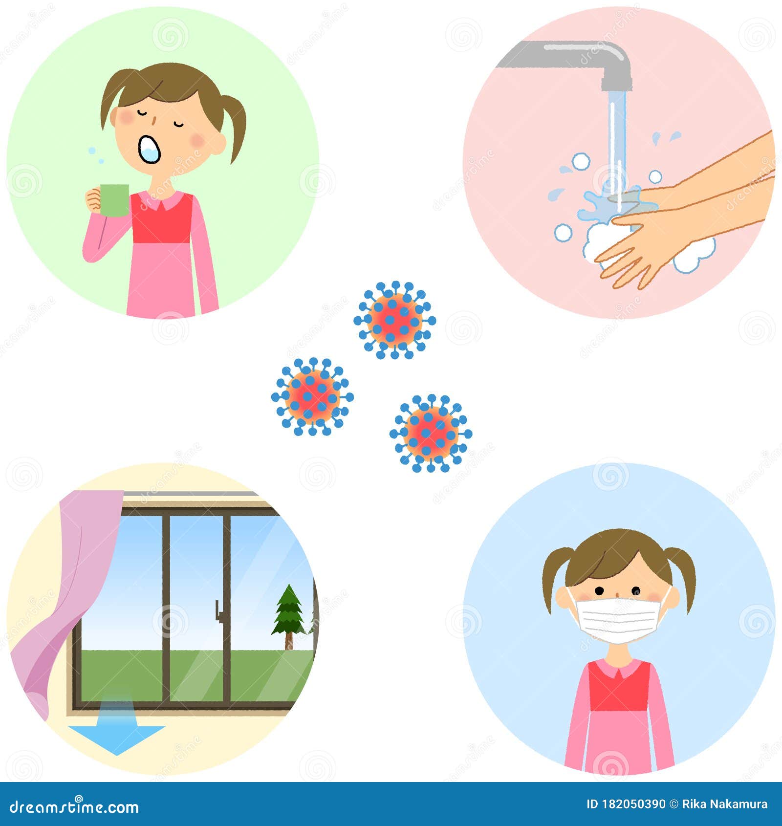 Illustration To An Infectious Agent That Has Jumped From An Animal To A ...