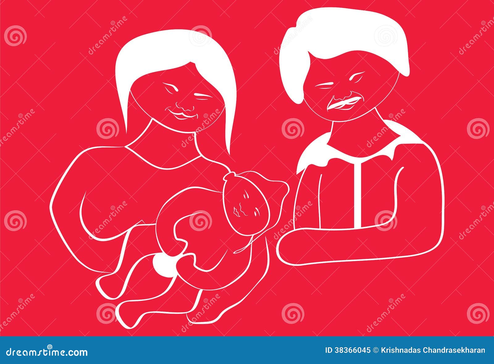 Family sign stock vector. Illustration of people, icon - 38366045
