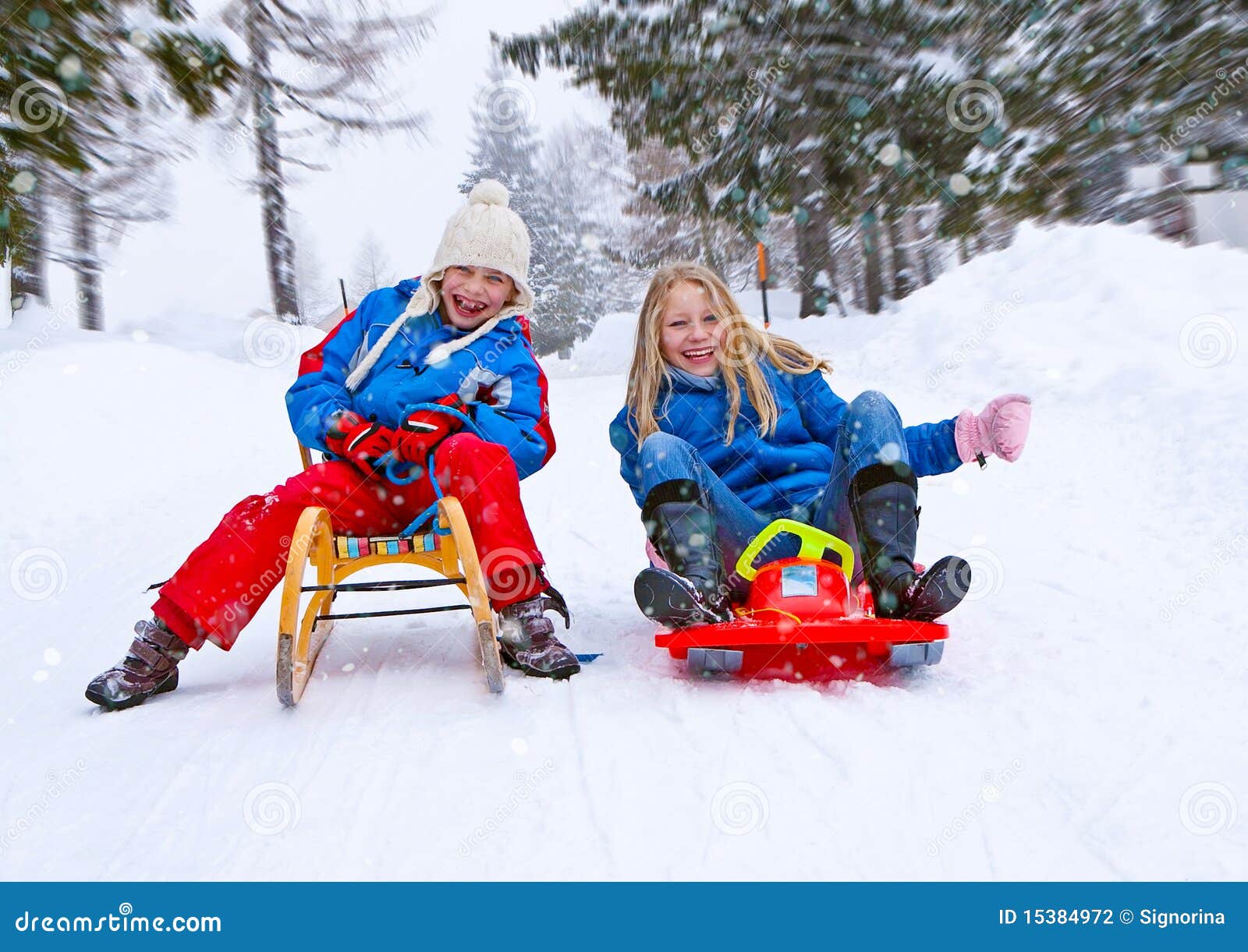 Family-snow-fun 07 stock photo. Image of leisure, children - 15384972